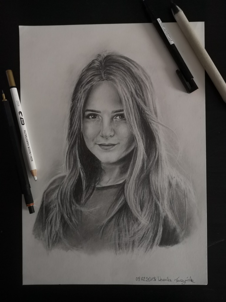 Portret, rysunek na zamówienie ze zdjęć | Rożki-Kolonia | Ogłoszenie na ...