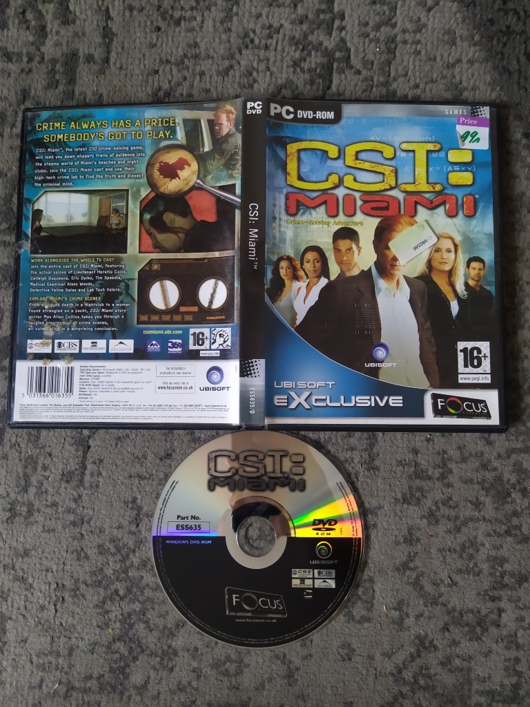 CSI: Miami PC DVD | Stalowa Wola | Kup teraz na Allegro Lokalnie