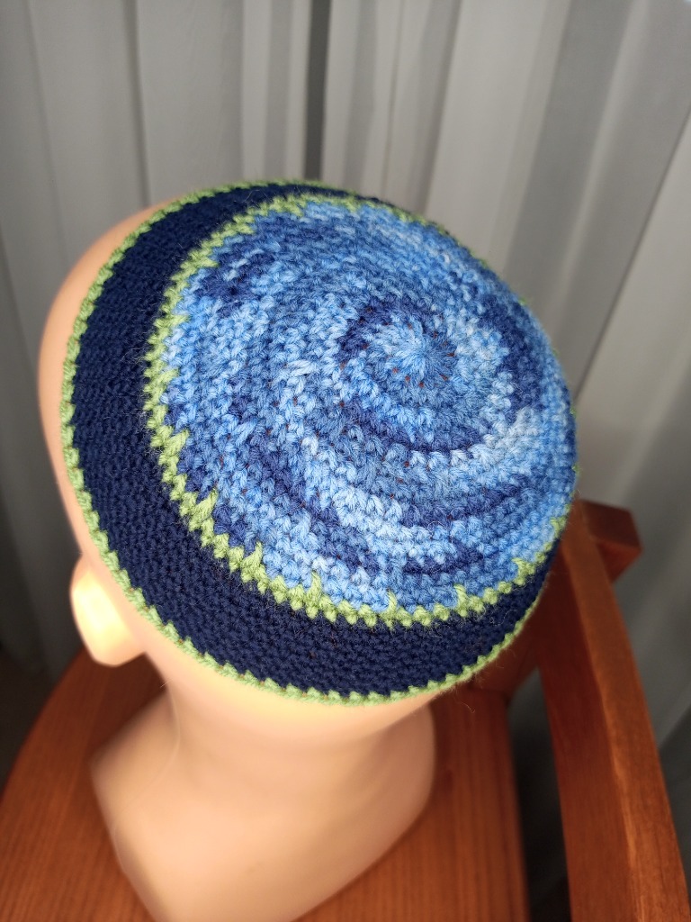 L RR43 jarmułka kippa Izrael żyd | Jacewo | Kup teraz na Allegro Lokalnie