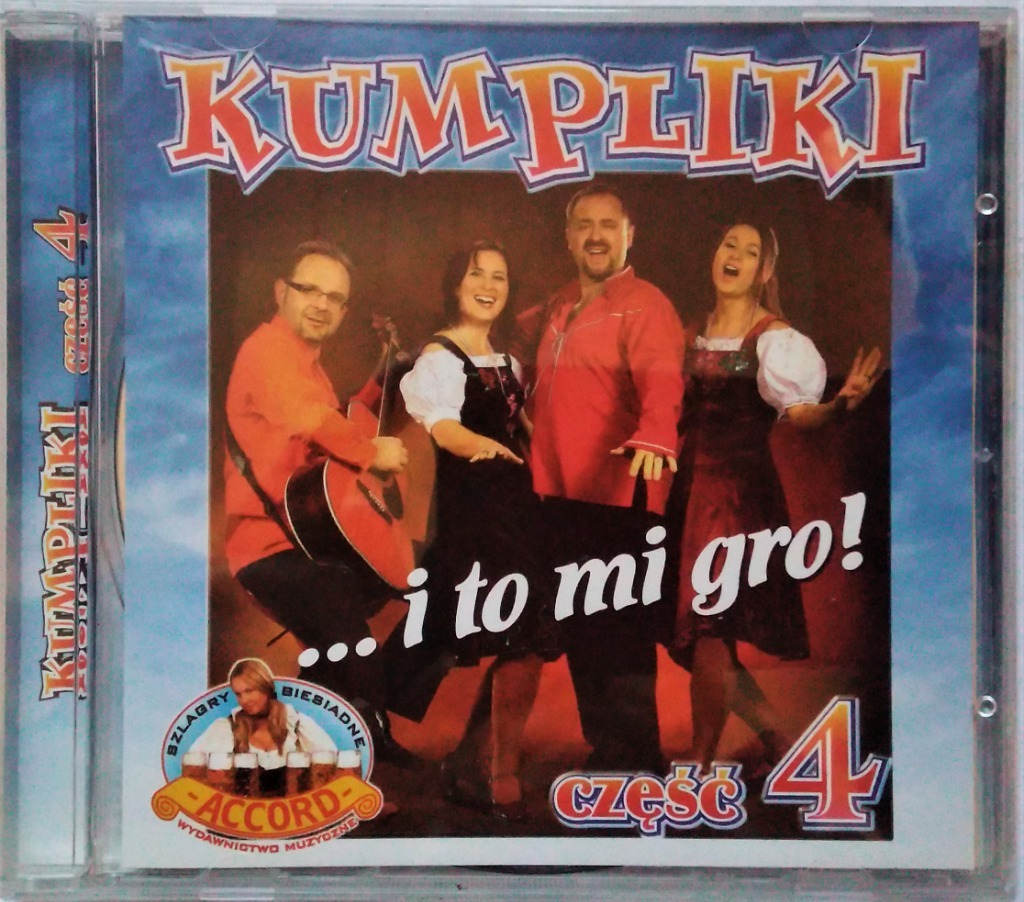 Płyta kompaktowa - Kumpliki... i to mi gro część 4 | Września | Kup ... Płyta kompaktowa - Kumpliki... i to mi gro część 4 | Września | Kup ...