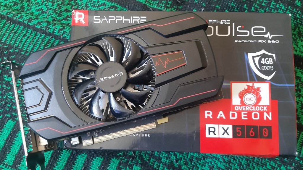 Karta graficzna Sapphire RX 560 4GB | Węgrów | Kup teraz na Allegro ...