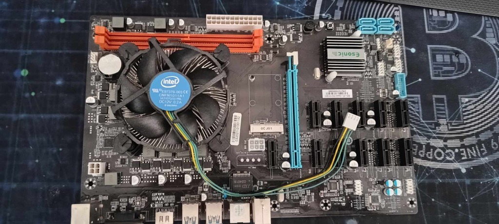 Płyta główna Esonic B250 BTC Gladiator 12xPCIe+CPU | Lublin | Kup teraz ...