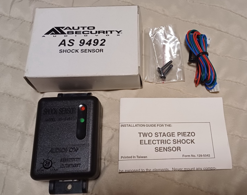 Czujnik uderzeniowy shock sensor AS 9492 Audiovox | Warszawa | Kup ...
