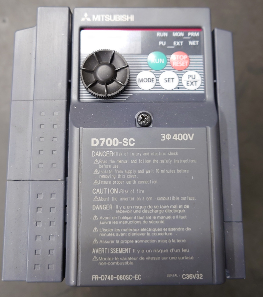 Inwerter falownik Mitsubishi D700-SC 3 FAZ 4kW | Gorlice | Licytacja na ...