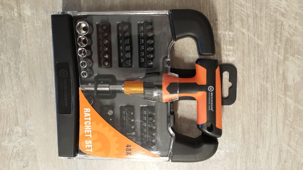 werckmann professional tools 48 x ratchet set | Brwinów | Kup teraz na ...