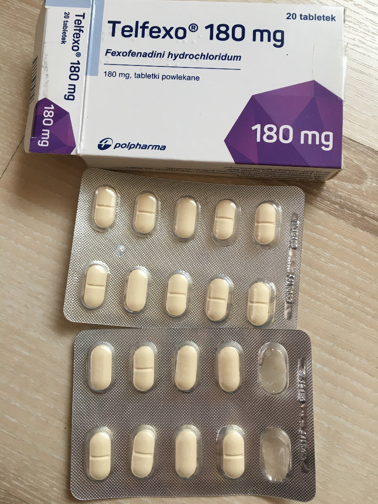 Telfexo 180mg Fexofast lek przeciwalergiczny | Jarosław | Kup teraz na ...