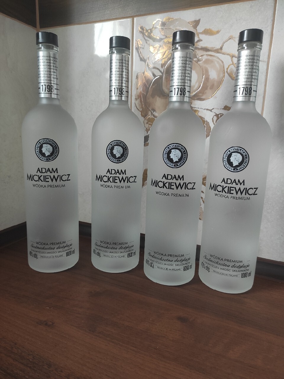 Adam Mickiewicz wódka premium 1000 ml | Warszawa | Kup teraz na Allegro ...