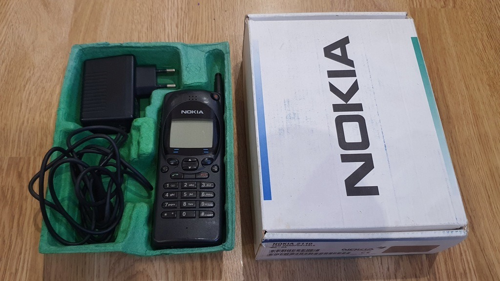 NOKIA 2110 NHE-4NX 1993r. ANTYK VINTAGE 30 letnia | Bydgoszcz | Kup ...