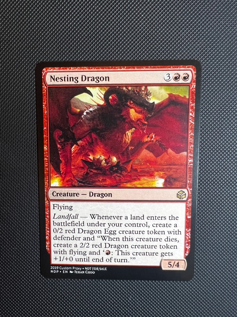 [MTG] [PROXY] Nesting Dragon | Warszawa | Kup teraz na Allegro Lokalnie