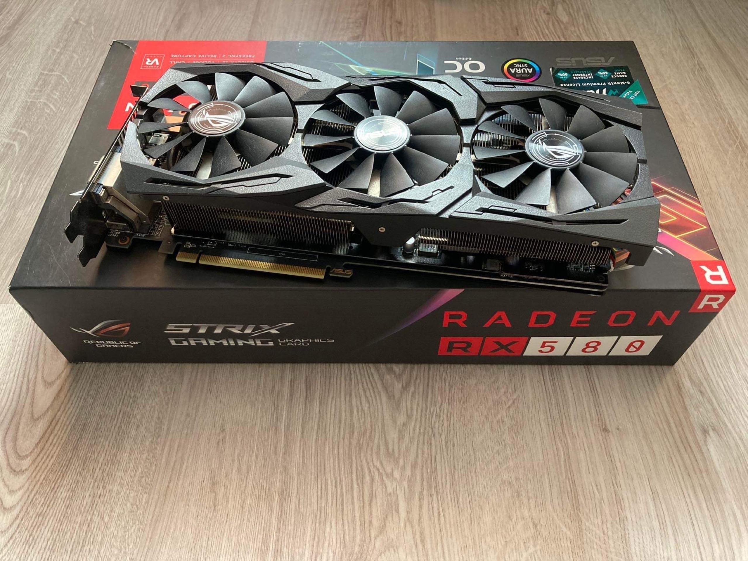 Asus rx 580 strix gaming 8gb | Nowa Wieś | Kup teraz na Allegro Lokalnie