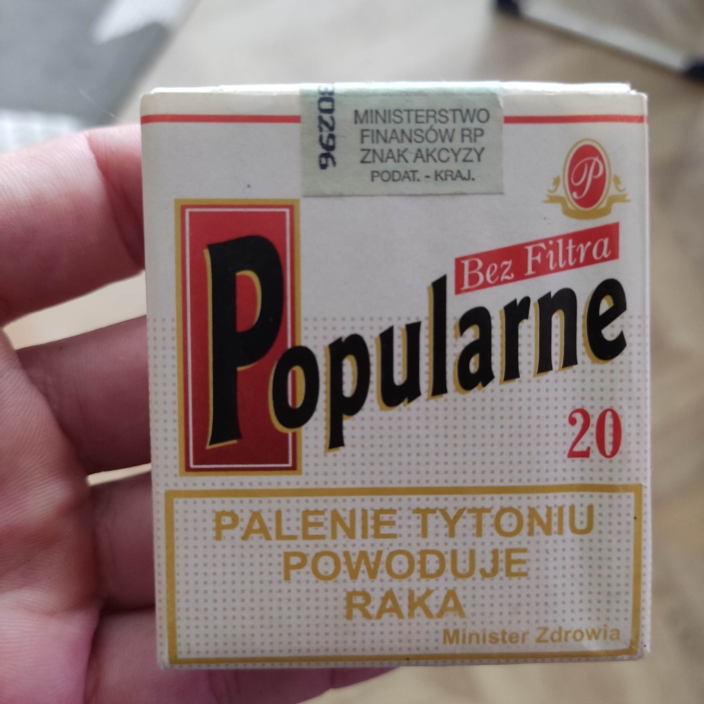 Kolekcjonerskie papierosy polskie Popularne | Żary | Kup teraz na ...
