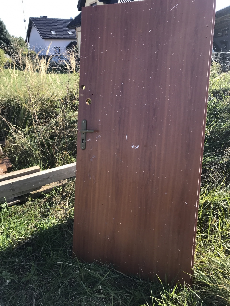 Drzwi tymczasowe na budowę 90 cm Lekkie | Tarnowskie Góry | Kup teraz na Allegro Lokalnie