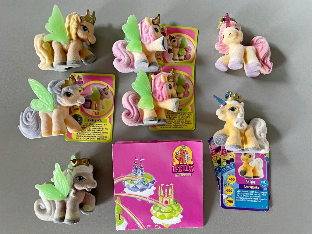 Koniki, kucyki Filly Fairy, Unicorn zestaw 7 sztuk | Wysoka | Kup teraz ...