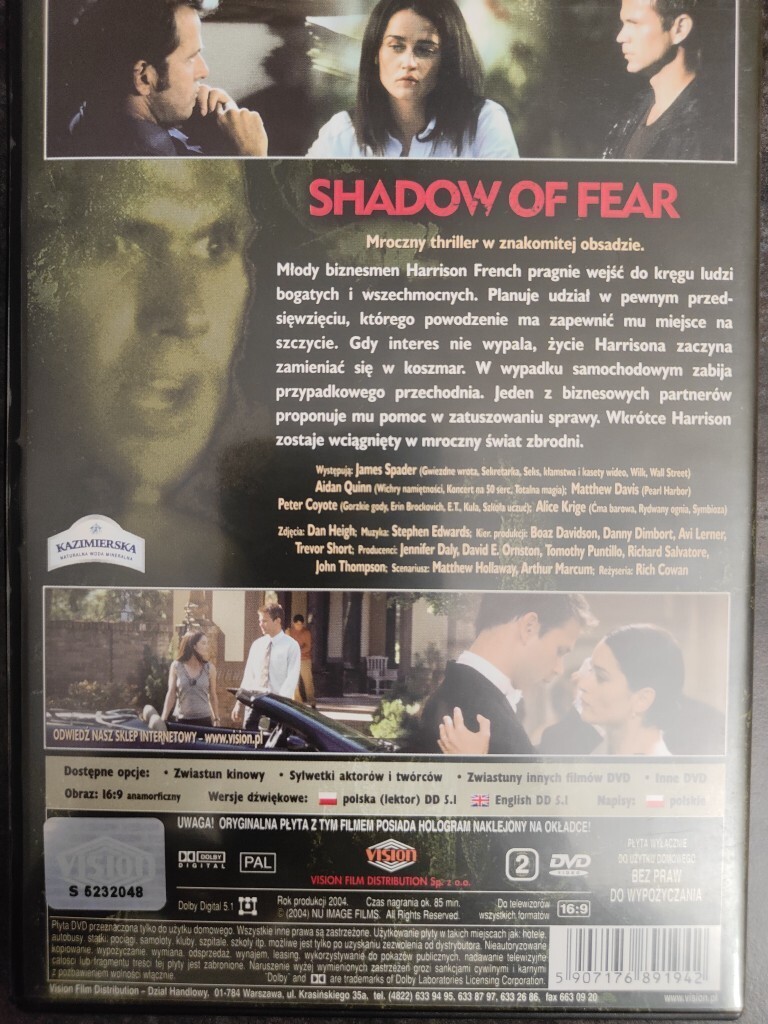 Cień strachu | Warszawa | Kup teraz na Allegro Lokalnie