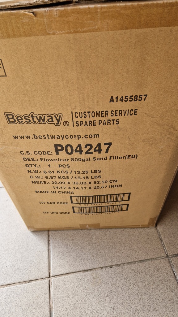 Pompa filtrująca Bestway 58515 piaskowa do basenu | Kraków | Kup teraz ...