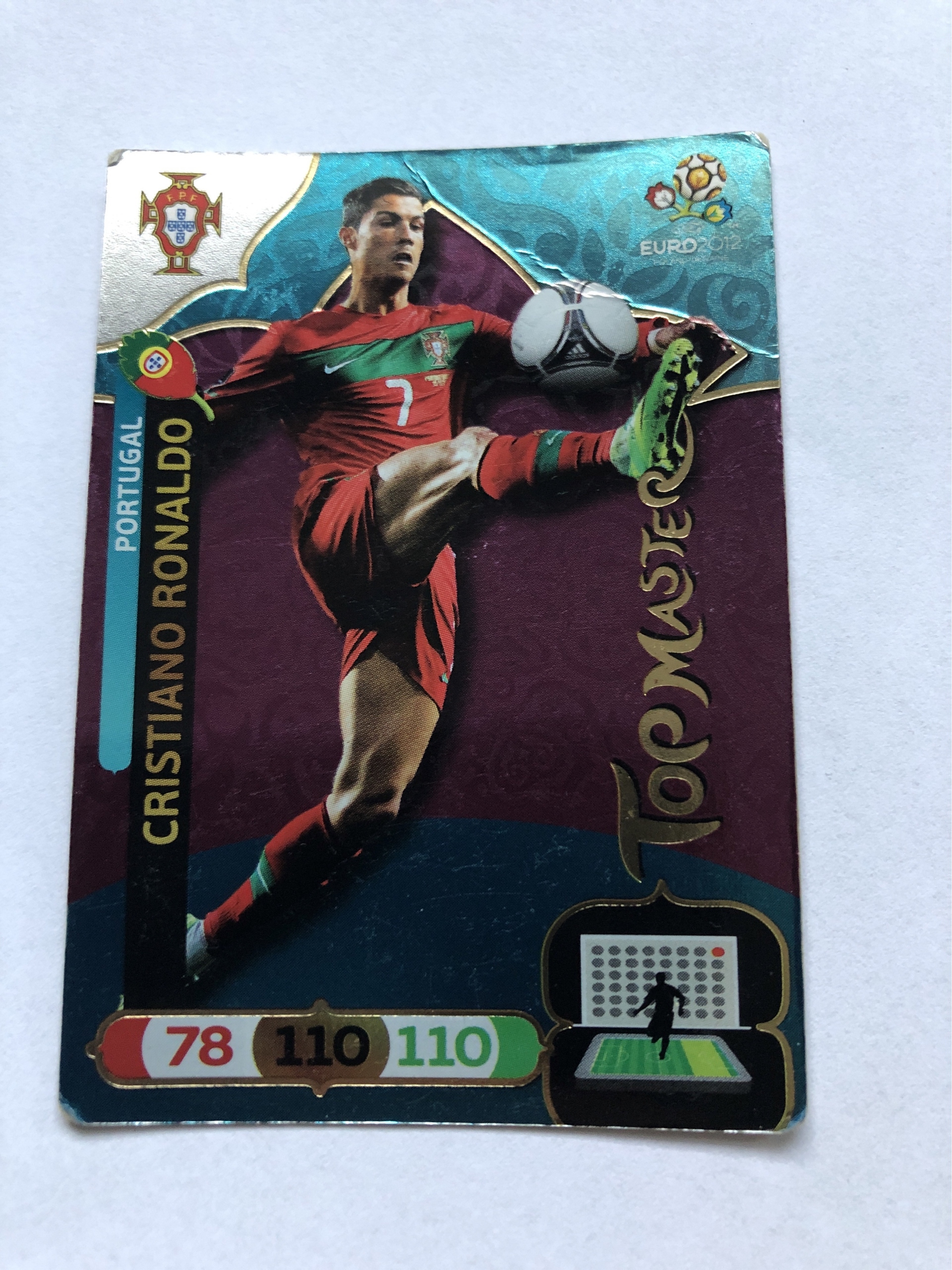 Karta panini Cristiano Ronaldo euro 2012 | Zabrze | Kup teraz na Allegro Lokalnie