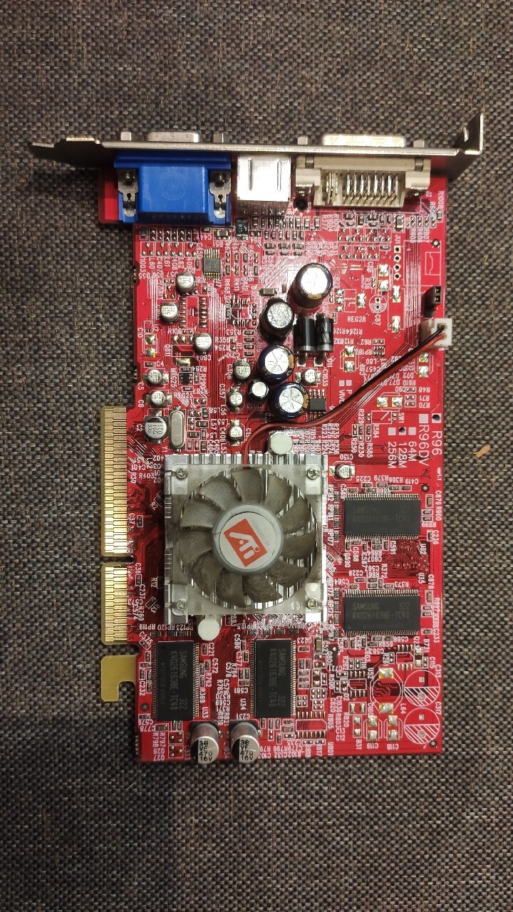 ATI Radeon 9600 PRO 128 MB AGP | Łódź | Kup teraz na Allegro Lokalnie