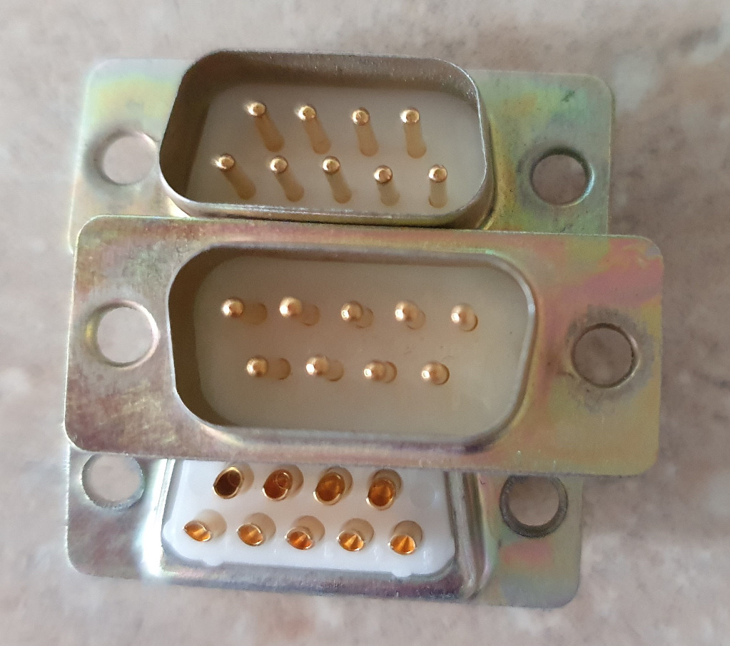 Złącze wtyk DB9 D-Sub 9-pin męskie RS232 (11 szt.) | Warszawa | Kup ...