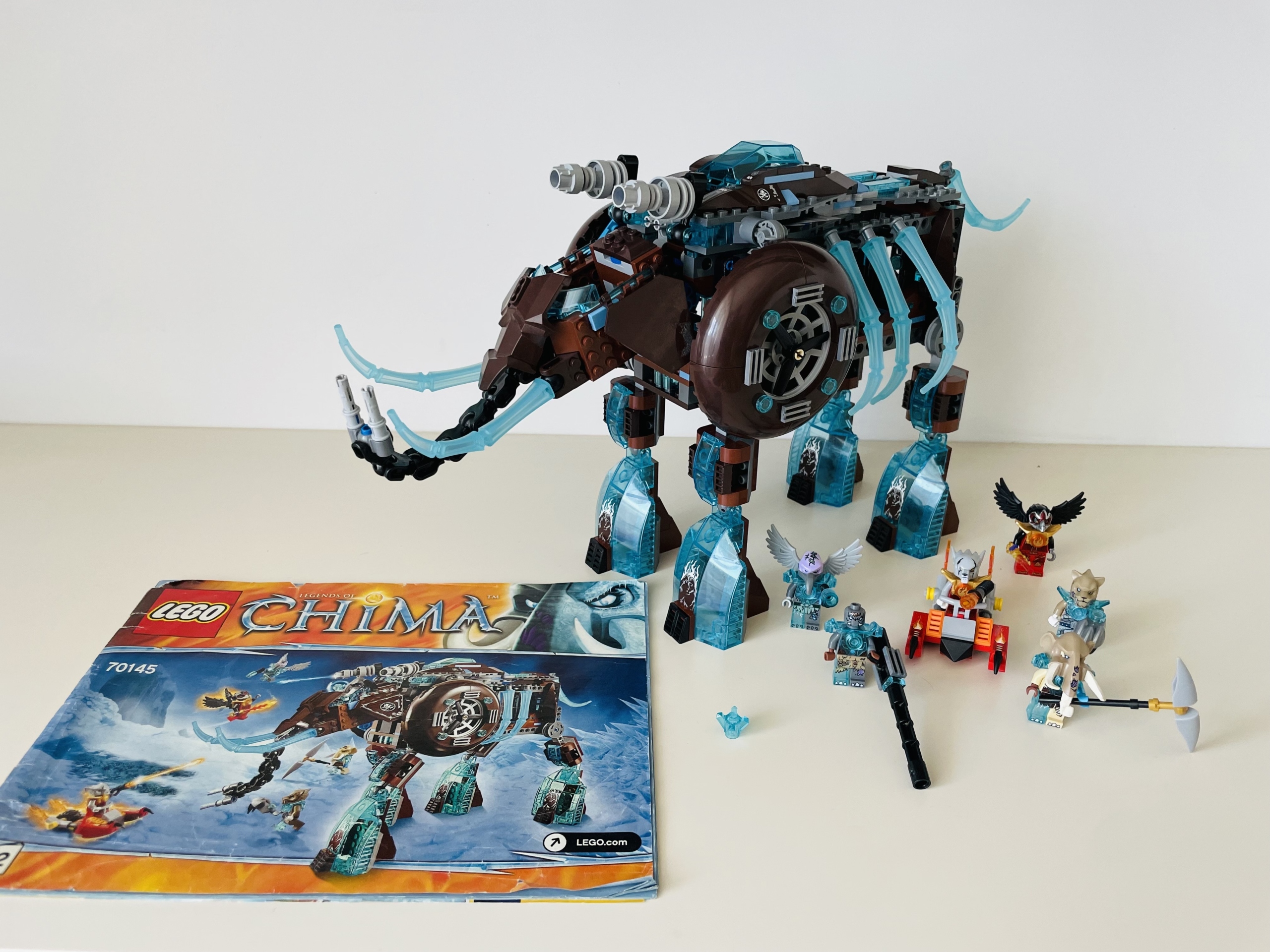 Lego Chima 70145 Maula's Ice Mammoth Stomper | Warszawa | Kup teraz na ...
