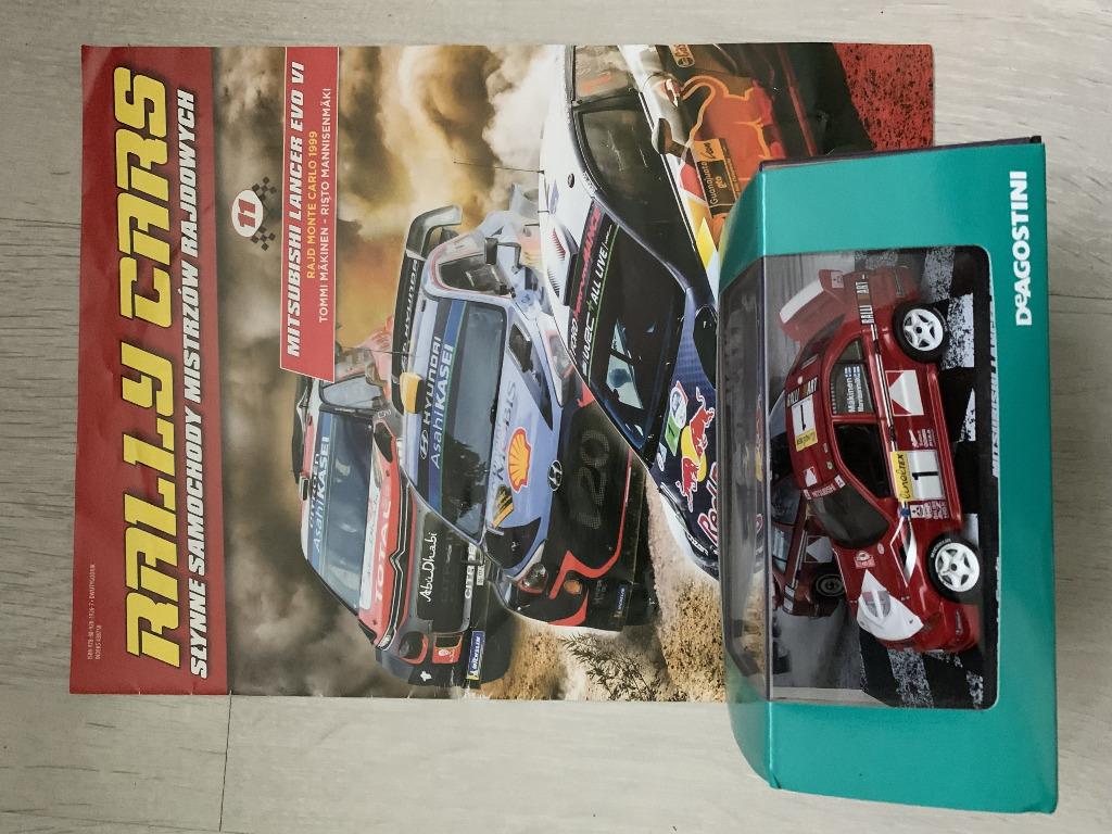Rally cars nr 11 Mitsubishi Lancer Evo VI 1:43 | Tarnowskie Góry | Kup ...