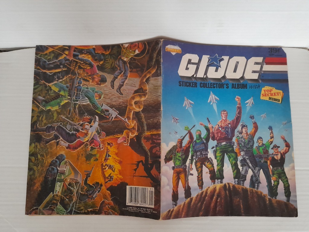 G.I. JOE STICKER ALBUM HASBRO 1986 | Miastko | Licytacja na Allegro ...