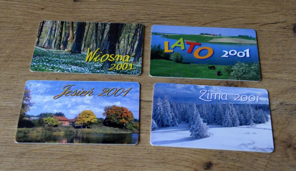 Karty Pory Roku - Niska cena na Allegro.pl