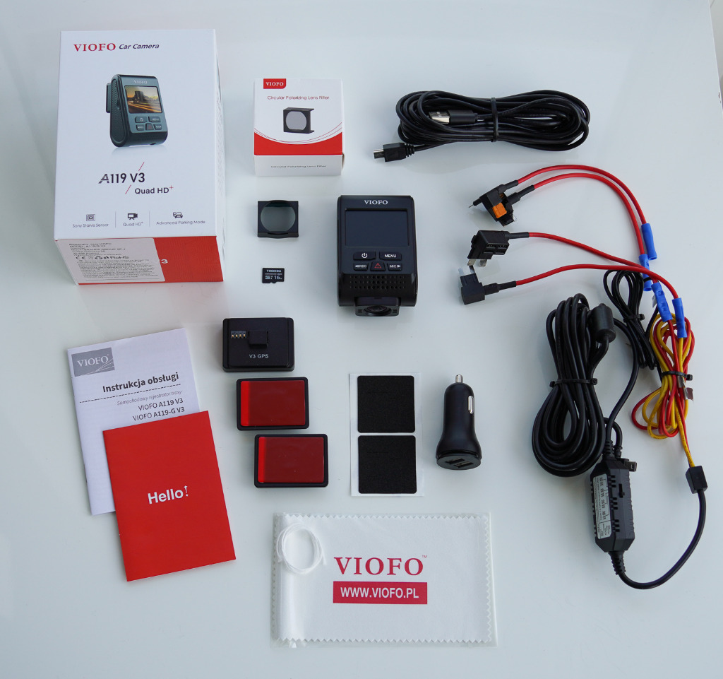 Viofo A119 V3 GPS + filtr polaryzacyjny + HK3 | Lublin | Kup teraz na ...