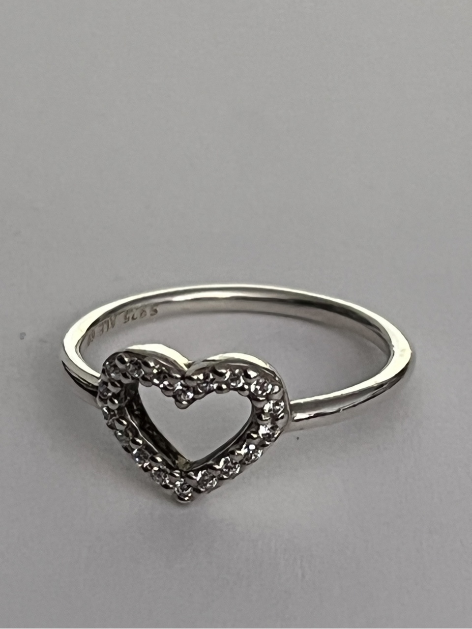 Pandora pierścionek serce srebrne 60 | Poznań | Kup teraz na Allegro ...