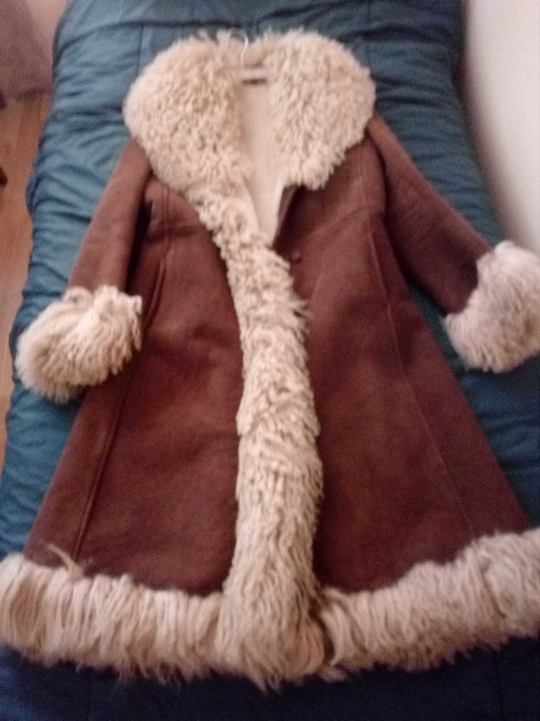 Kożuch naturalny Vintage | Andrychów | Kup teraz na Allegro Lokalnie