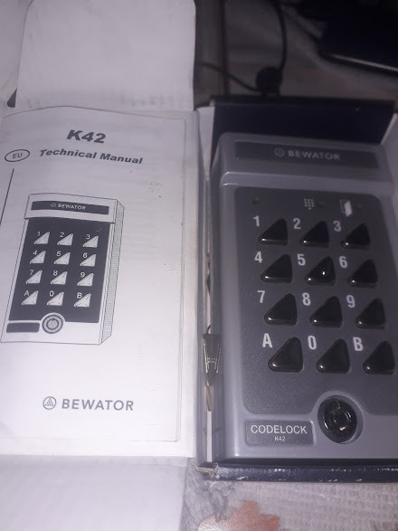 Bewator k42 compact codelock zamek szyfrujacy | Limanowa | Kup teraz na ...