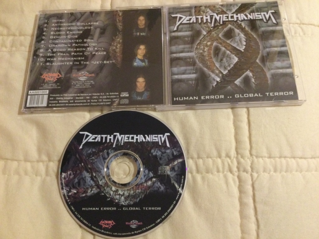 DEATH MECHANISM - Human error…global terror | Wrocław | Kup teraz na ... DEATH MECHANISM - Human error…global terror | Wrocław | Kup teraz na ...