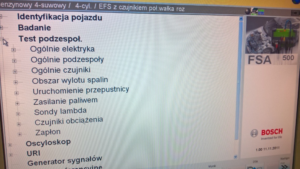 Fsa 500 Bosch tester usterek Can pomiar | Bielsko-Biała | Ogłoszenie na ...