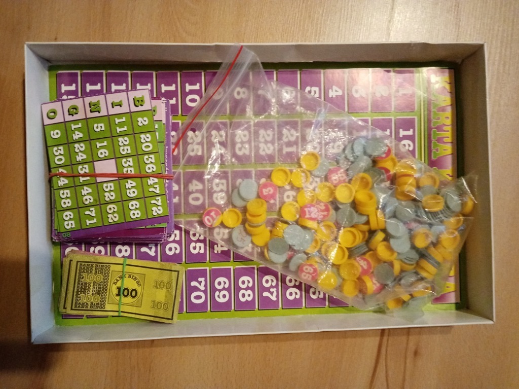 Bingo - gra dla dzieci i dorosłych | Szczecin | Kup teraz na Allegro ...