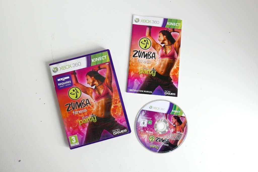Zumba Fitness XBOX 360 stan idealny | Kraków | Kup teraz na Allegro ...