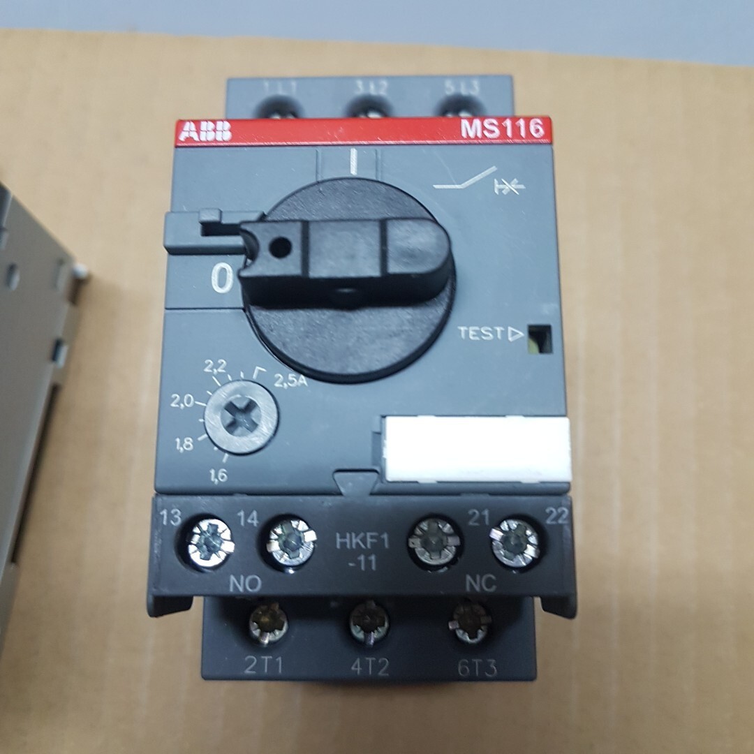 ABB MS116 1.6-2.5A wyłącznik silnikowy | Gaj | Kup teraz na Allegro ...