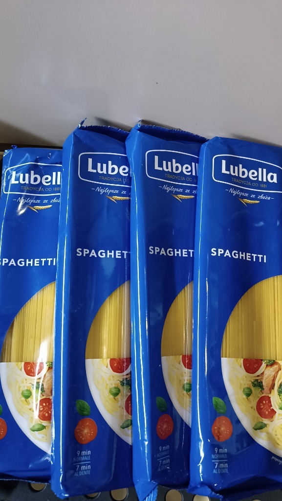 Lubella Makaron Spaghetti 500g - Niska cena na Allegro.pl
