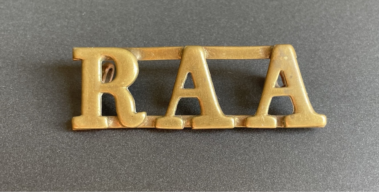 Odznaka Royal Australian Artillery RAA II WŚ armia Australii | Warszawa ...