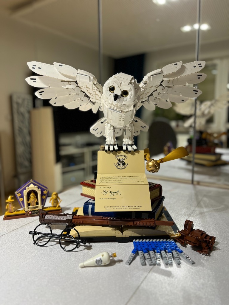 LEGO IKONY HOGWARTU EDYCJA KOLEKCJONERSKA- HEDWIGA | Warszawa | Kup ...