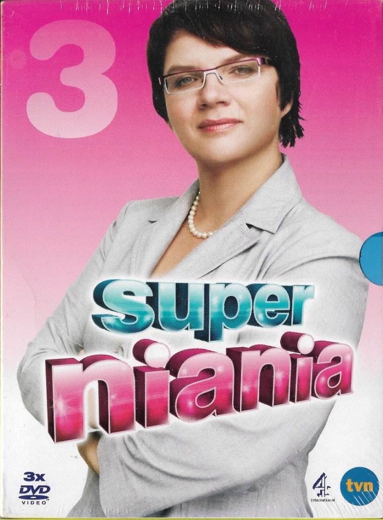 x Super Niania sezon 3 3xDVD NOWY folia | Kraków | Kup teraz na Allegro ...