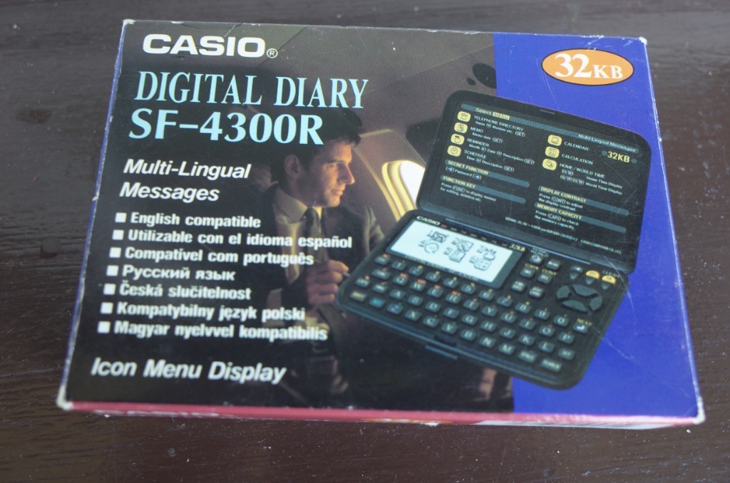 Casio 32kb Digital Diary - Niska cena na Allegro.pl