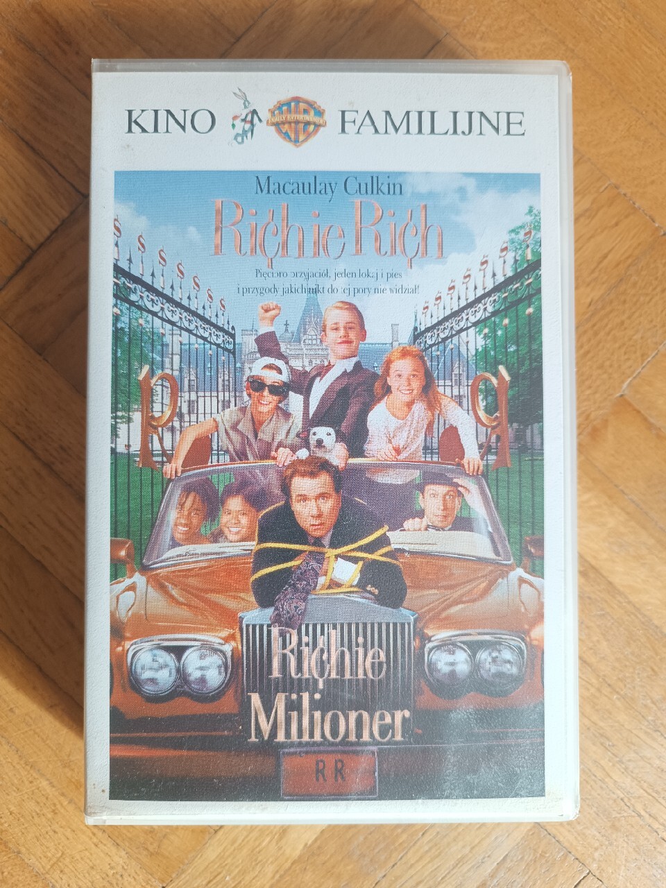 Richie Milioner Richie Rich kaseta wideo vhs film warner bros Culkin ...