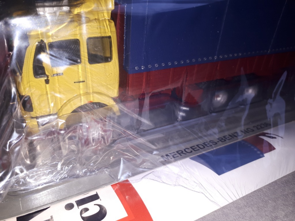 Kultowe ciężarówki PRL u Mercedes Benz NG 2236 DeAgostini 1:43 ...