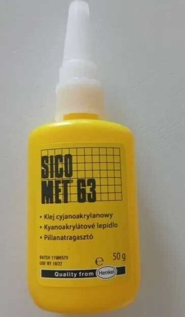 Klej Sicomet 63 mocny cyjanoakrylowy | Poznań | Kup teraz na Allegro ...