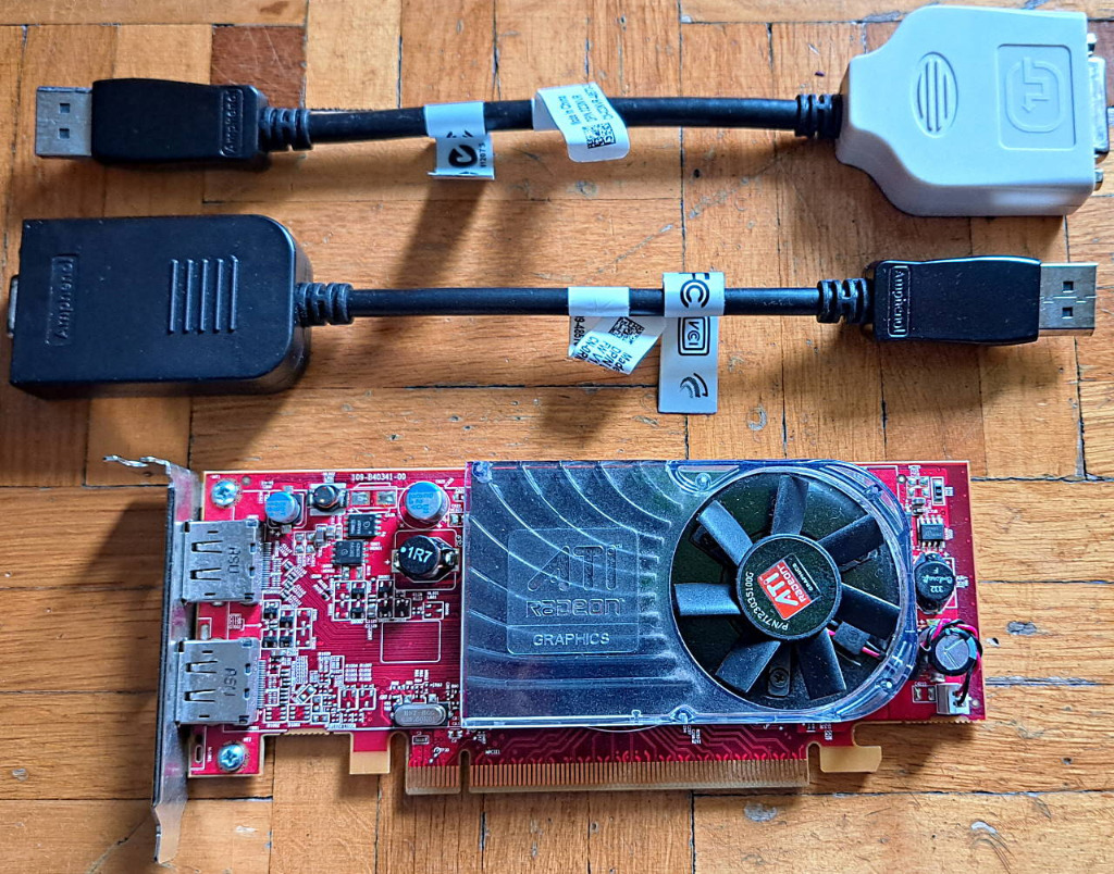 Grafika Radeon HD3470 256MB niski profil adapter | Śrem | Kup teraz na ...
