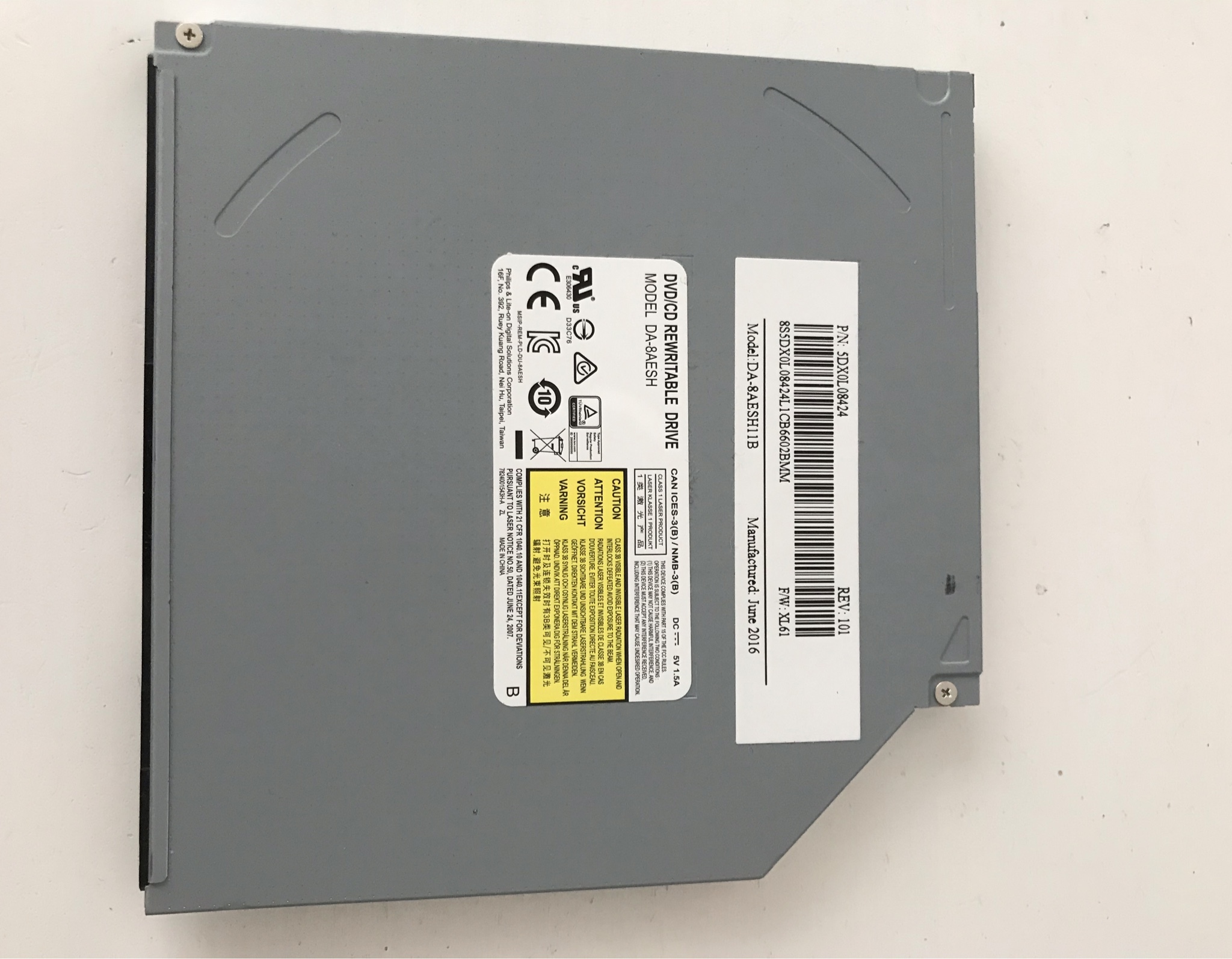 Sprzedam: DVD/CD Rewritable Drive Model DA-8AESH | Wrocław | Ogłoszenie ...