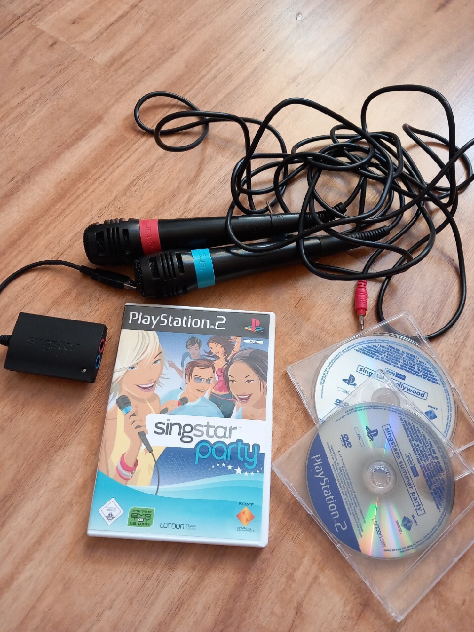 Singstar Playstation 2 zestaw karaoke mikrofony | Sopot | Licytacja na ...