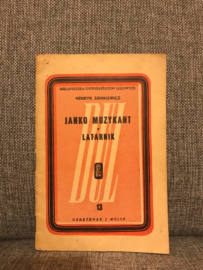 Janko muzykant Latarnik Henryk Sienkiewicz | Poznań | Kup teraz na ...