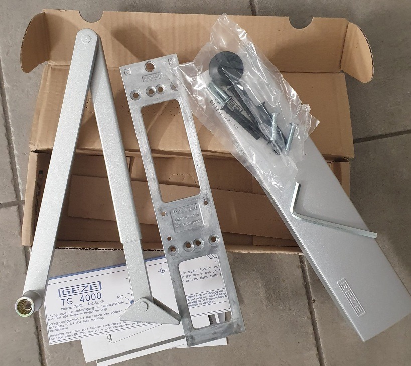 Samozamykacz Geze TS 4000 z ramieniem + płyta mon | Zosinki | Kup teraz ...