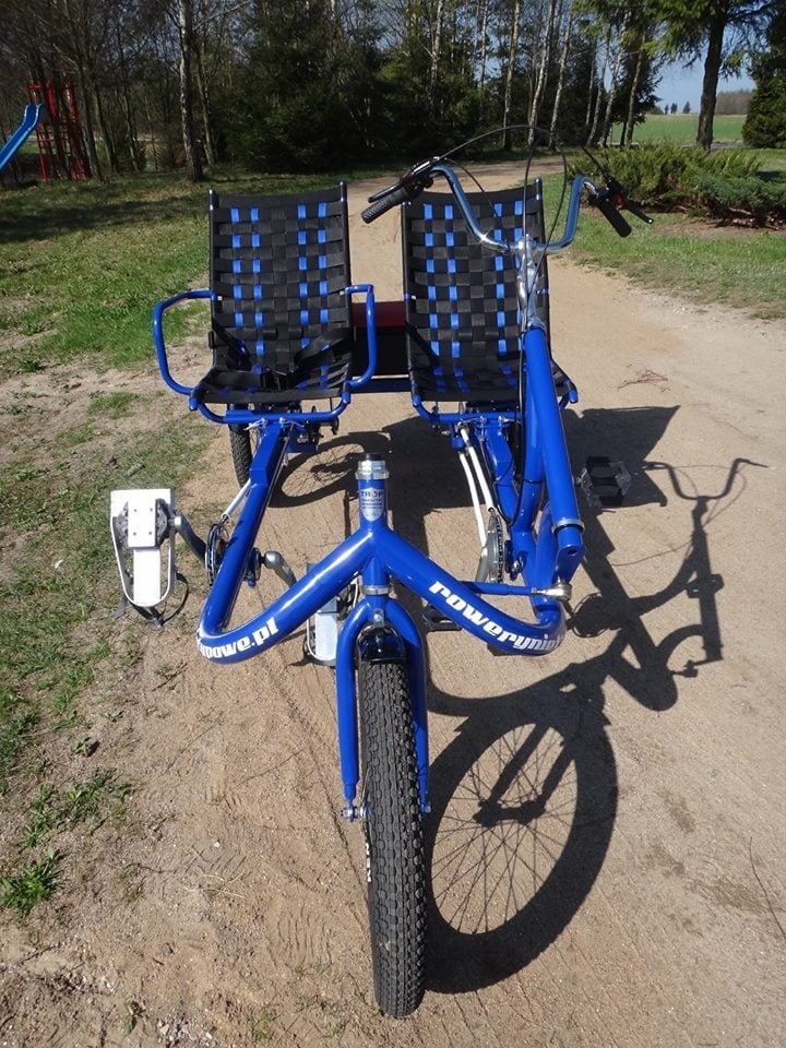 Rower tandem poziomy trójkołowy Rehabilitacyjny. | Bialystok ...