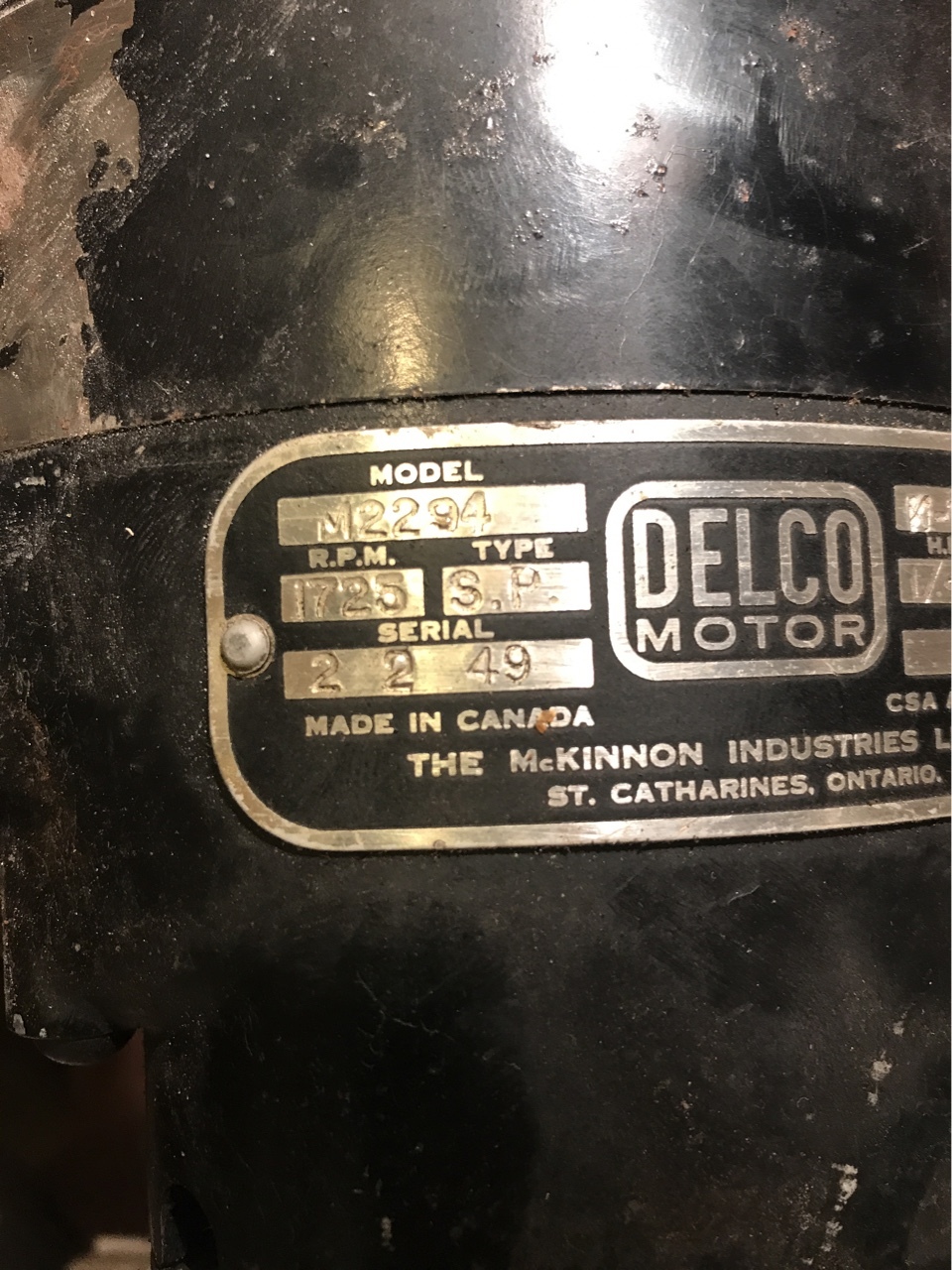 Silnik elektryczny delco motor 110V | Łomianki | Kup teraz na Allegro ...